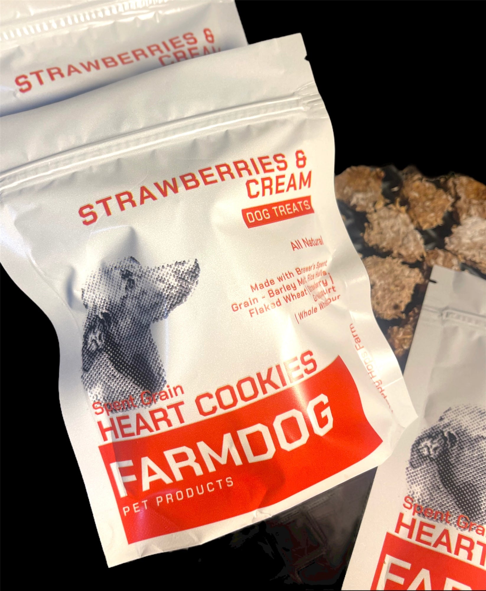 Mini Bites - Spent Grain FARMDOG Treats – Happy Hops Farm